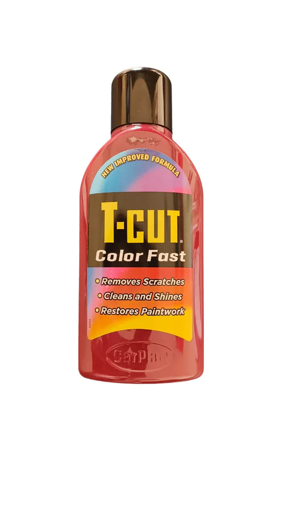 CarPlan T-Cut Color Fast Dark Red 500ml – 3-in-1 Paintwork Restorer, P ...